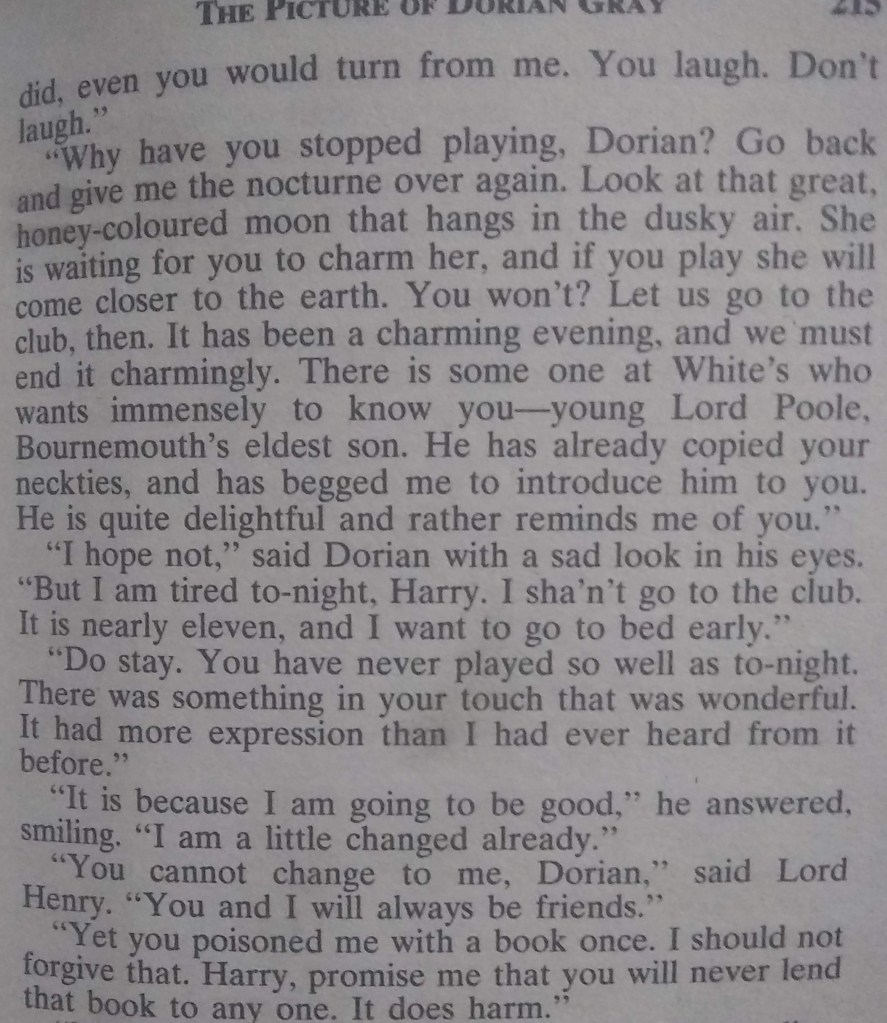 The Yellow Book – The Picture of Dorian Gray (Final) | Observation Blogger