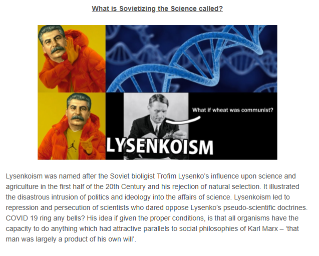 Special Edition Post – Lysenkoism (James Lindsay) | Observation Blogger